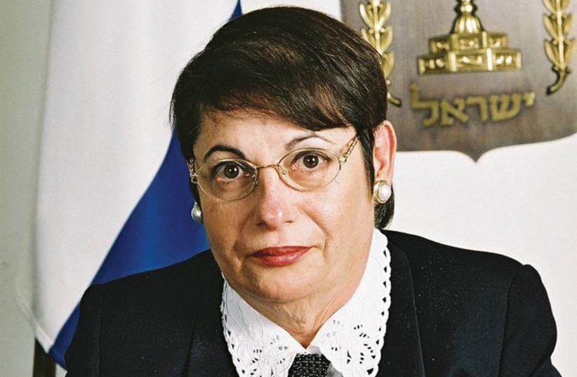Rule of law: The mystery of Miriam Naor - The Jerusalem Post