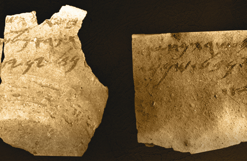 Two scribes behind 31 inscriptions discovered in biblical Samaria ...