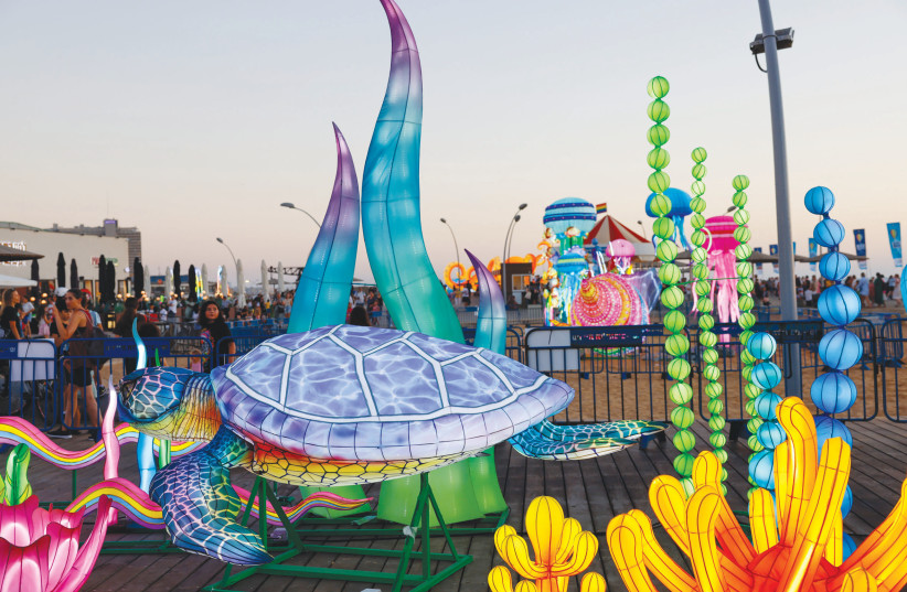 Tel Aviv Port’s Festival of Lights extended for another week - The ...