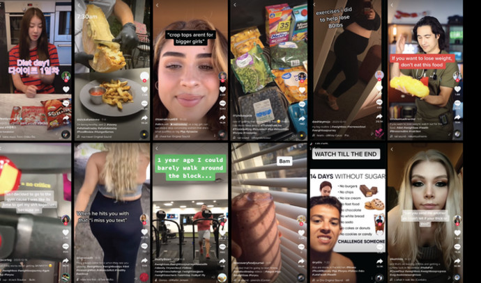 TikTok video trend fuels ‘toxic diet culture’ among teens, young adults ...