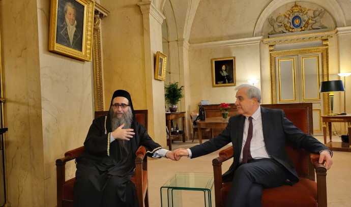 The Admor Rabbi Pinto on a Special Visit to the French Parliament - The ...