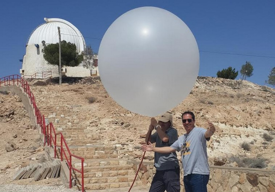 Five scientific balloons to launch simultaneously Wednesday in Israel ...