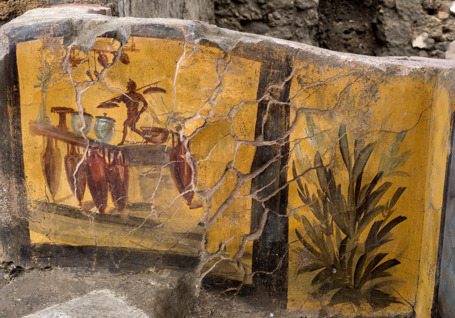 Archaeologists uncover ancient street food shop in Pompeii - The ...