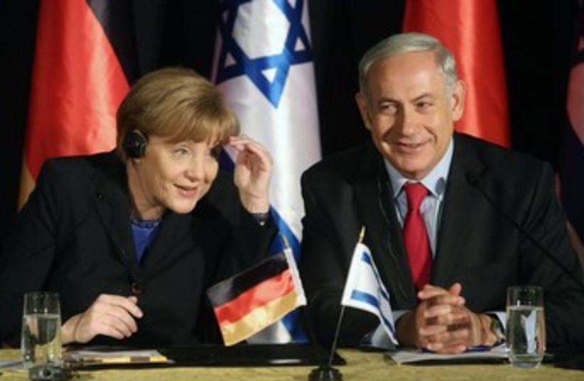 Merkel: Boycott not an option, settlement labeling acceptable - The ...