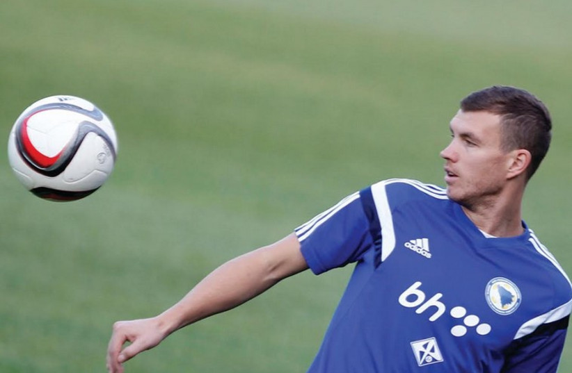 Bosnia’s Dzeko out of Euro qualifier in Israel - Israel Sports - The ...