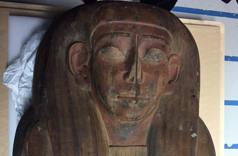 Egyptian mummy covered in golden foliage could be the oldest ever found ...