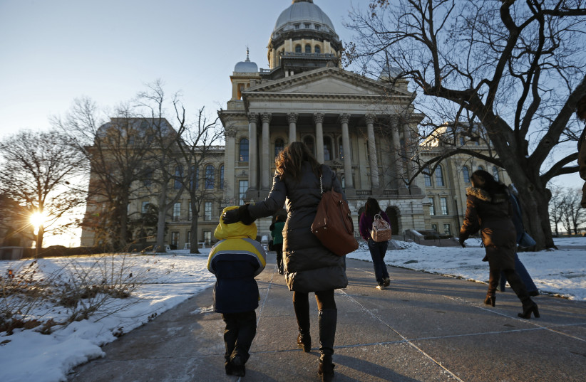 The Illinois State Legislature In Springfield Illionois