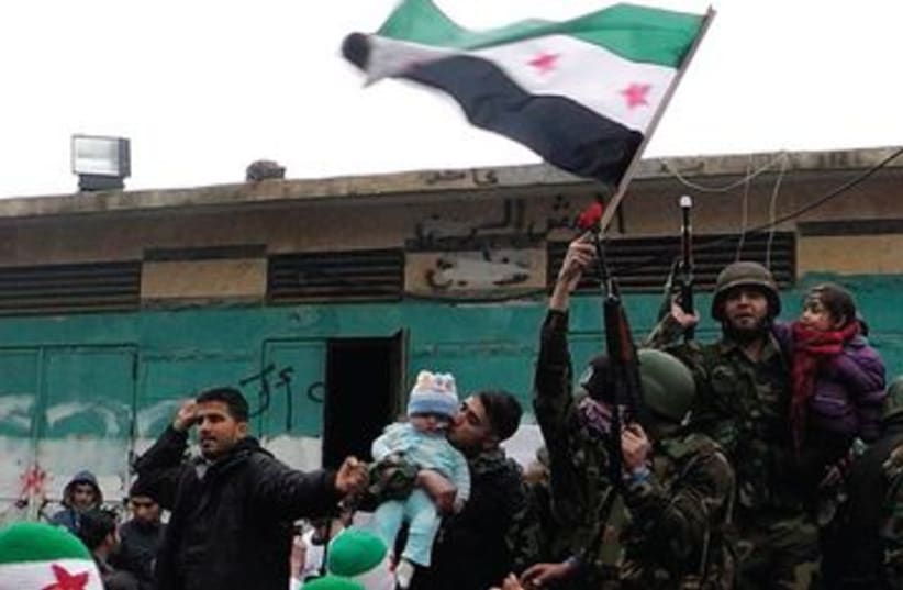 Opposition: Syrian rebels get arms from abroad - The Jerusalem Post