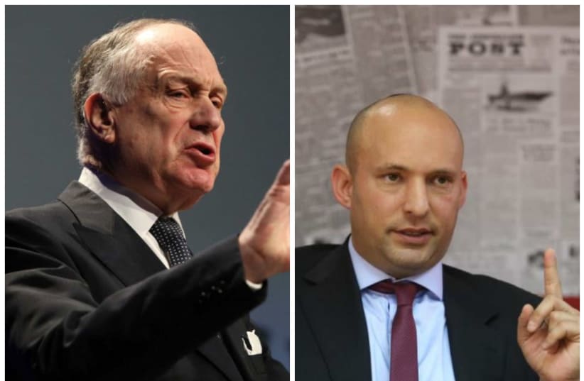 Bennett defends Israeli policies from Lauder attack - Israel News - The ...
