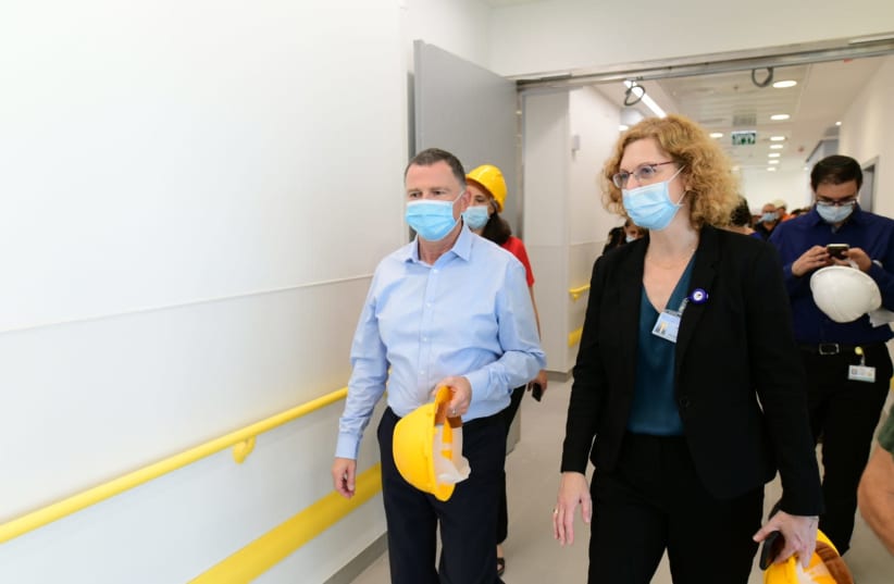 Yuli Edelstein visits new Sylvan Adams Children's Hospital in Holon ...