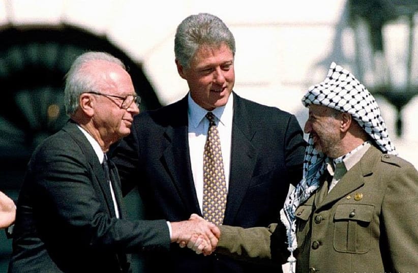 On This Day: Oslo II Accord signed by Rabin and Arafat - Israel news ...