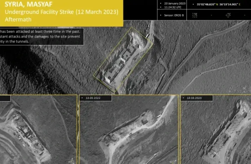 Tunnels used for missile production in Syria attacked in Monday strike ...