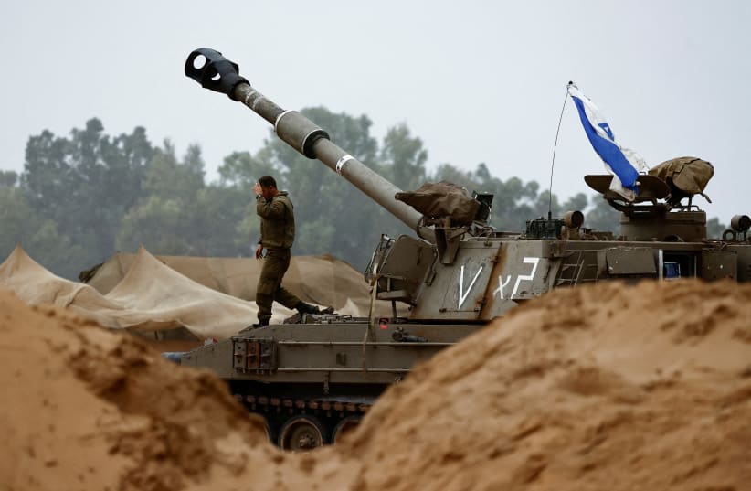 Israel-Hamas war: Artillery forces operating in Gaza in first - IDF ...