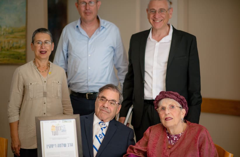 Shlomo Riskin, founder of West Bank settlement Efrat, receives award ...