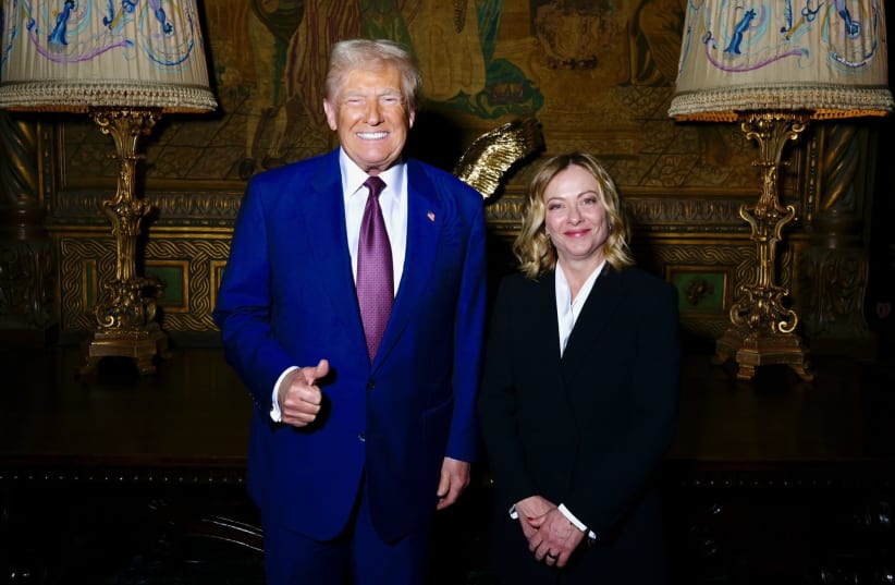 Giorgia Meloni meets Donald Trump at Mar-a-Lago, Florida - The ...