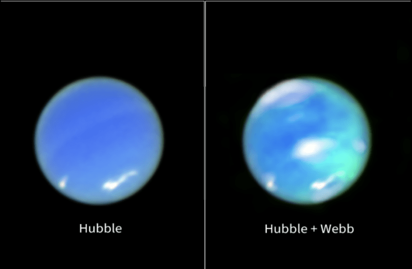 James Webb Space Telescope captures first images of Neptune's auroras ...